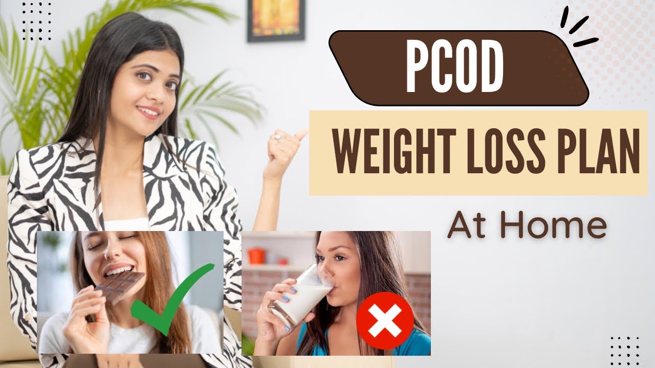 PCOD Weight Loss Plan At Home | Diet & Exercise | How To Reverse PCOD ...