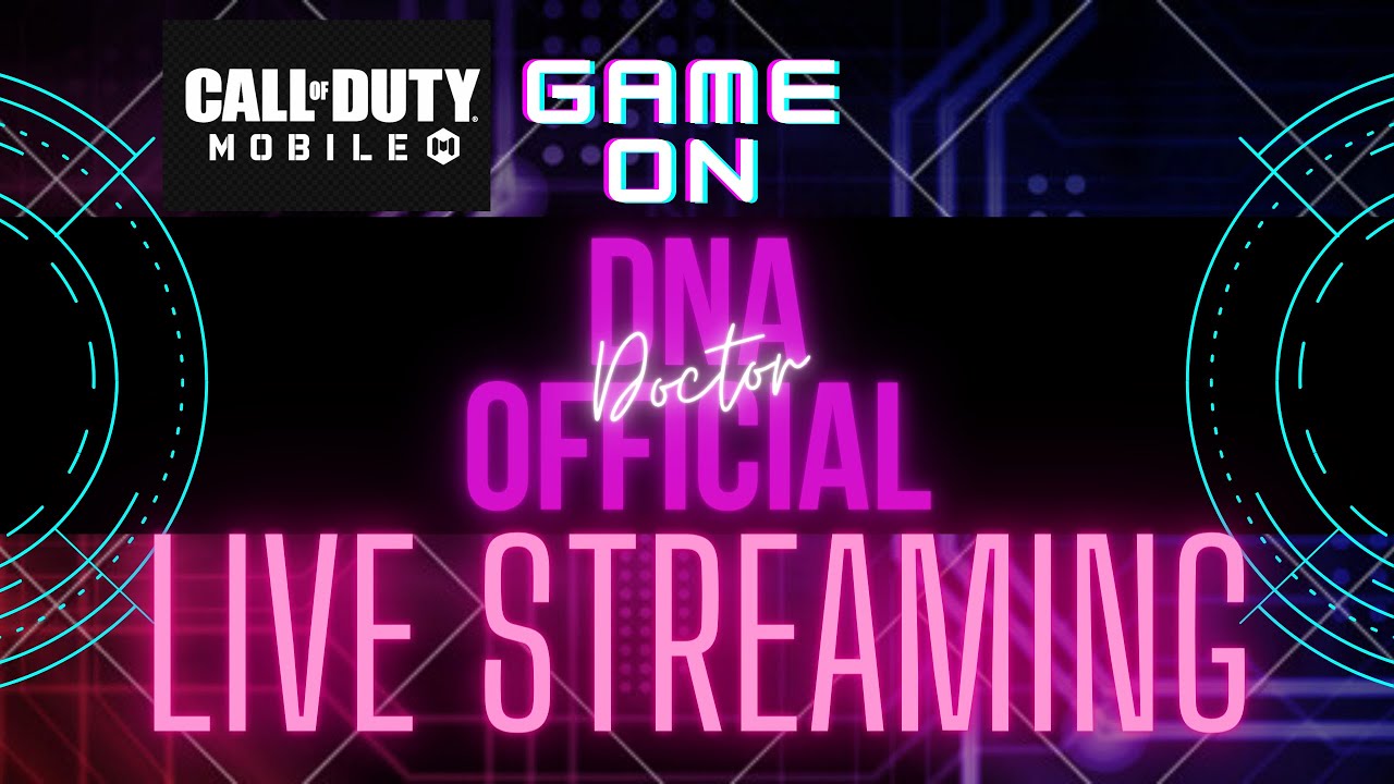 DNA DOC YT | LIVE STREAM | 28 AUG | CODM - YouTube