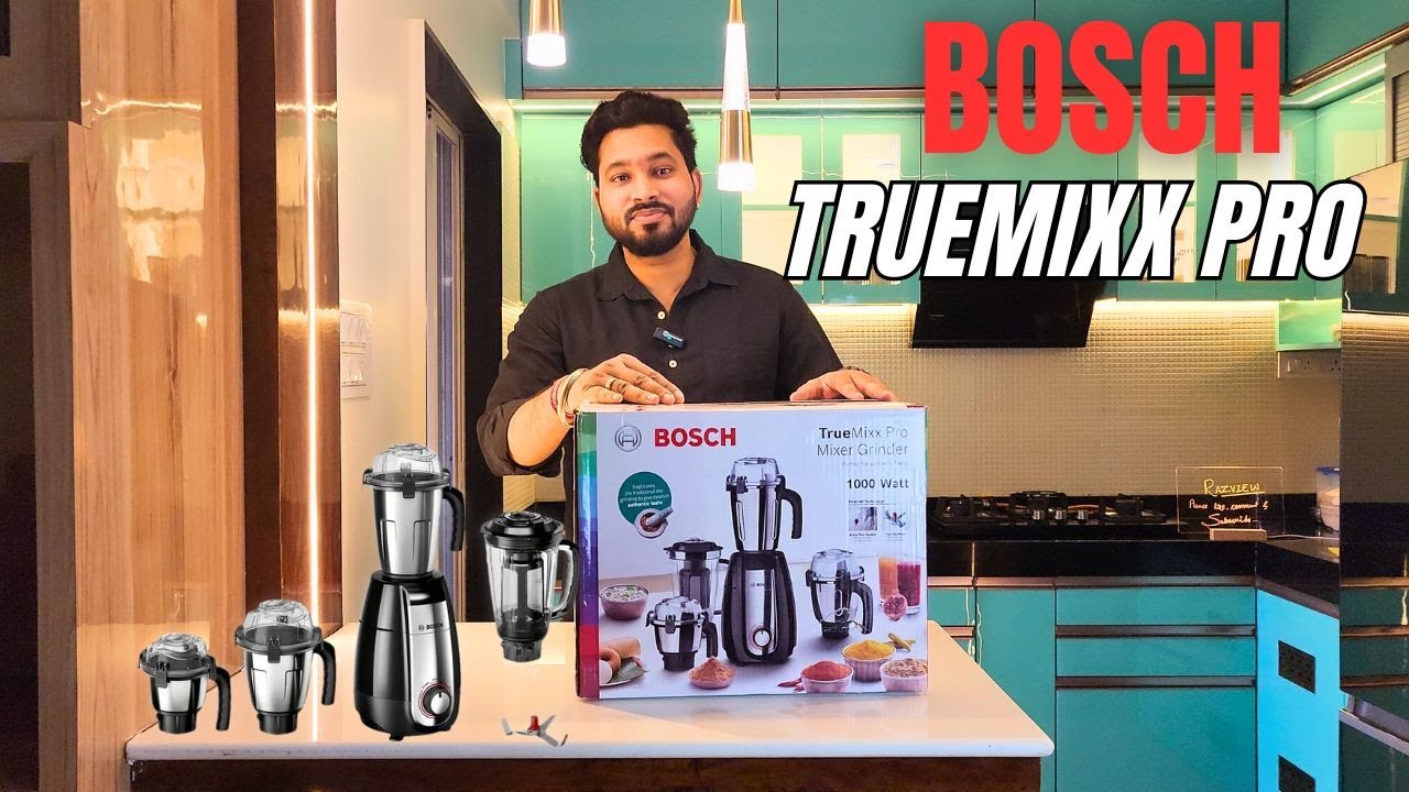 Bosch TrueMixx Pro Mixer Grinder | Bosch 1000 Watt Mixer Grinder ...
