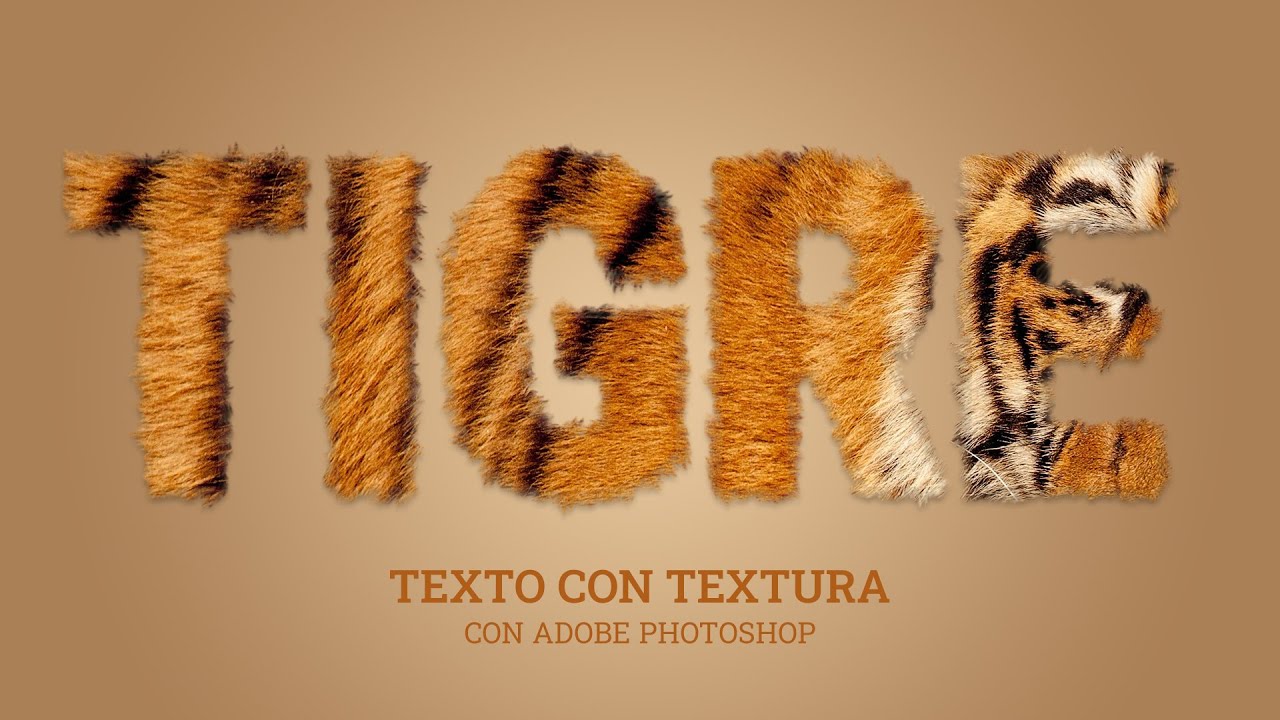 DESCUBRE cómo crear un sorprendente efecto de TEXTURA PARA LETRAS fácil ...