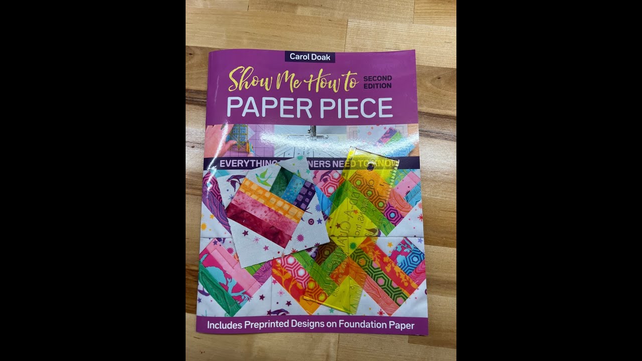Let's Learn to Foundation Paper Piece! - YouTube