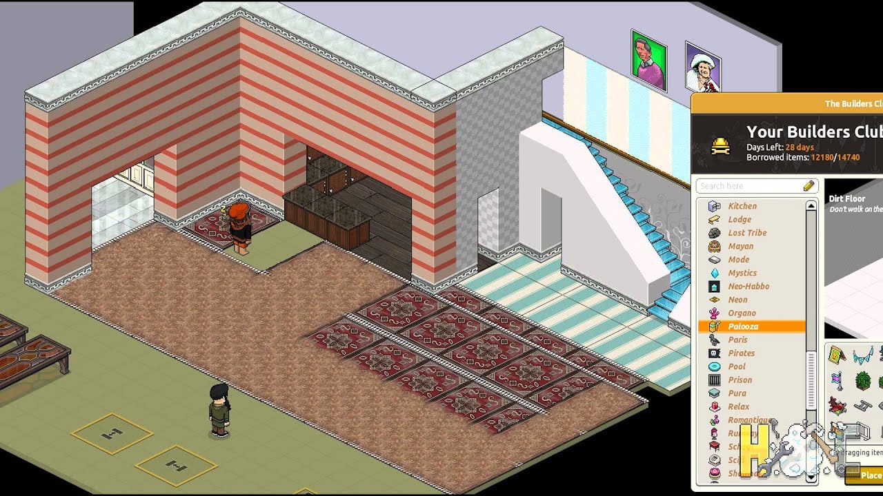 Habbocreate: Dursley House Interior by Edmond - YouTube