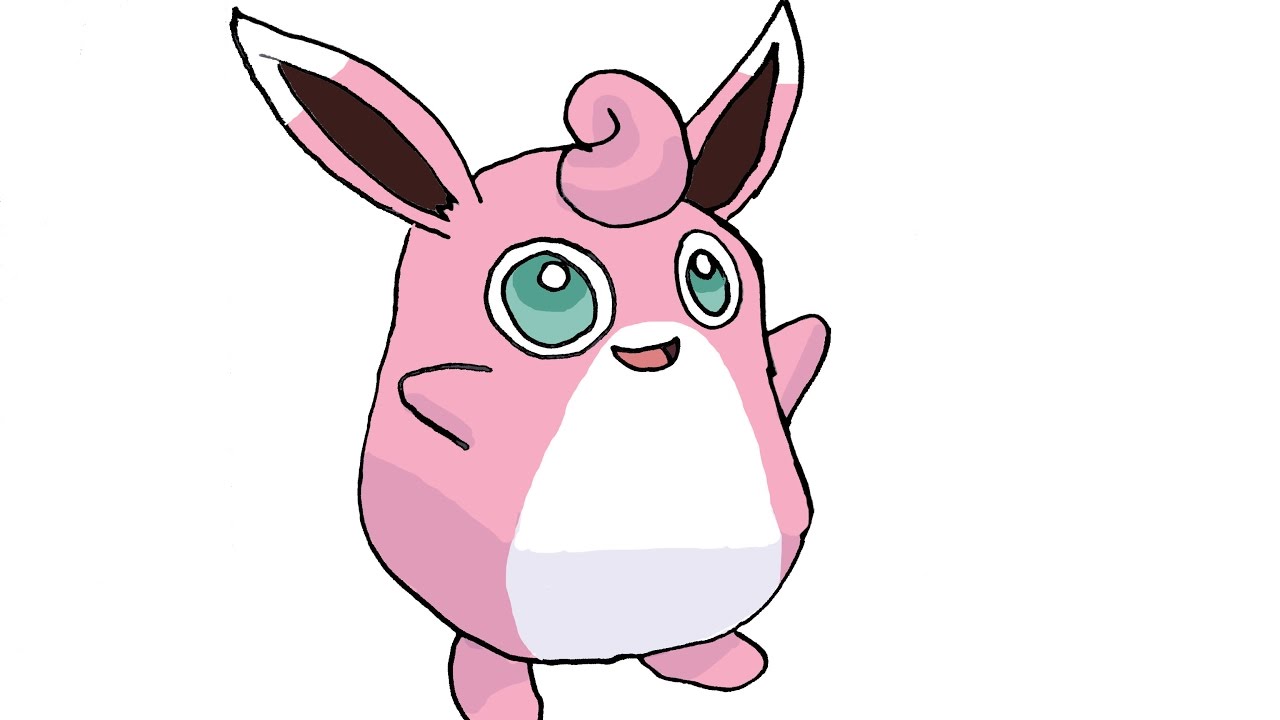 How To Draw Wigglytuff (POKEMON) - YouTube
