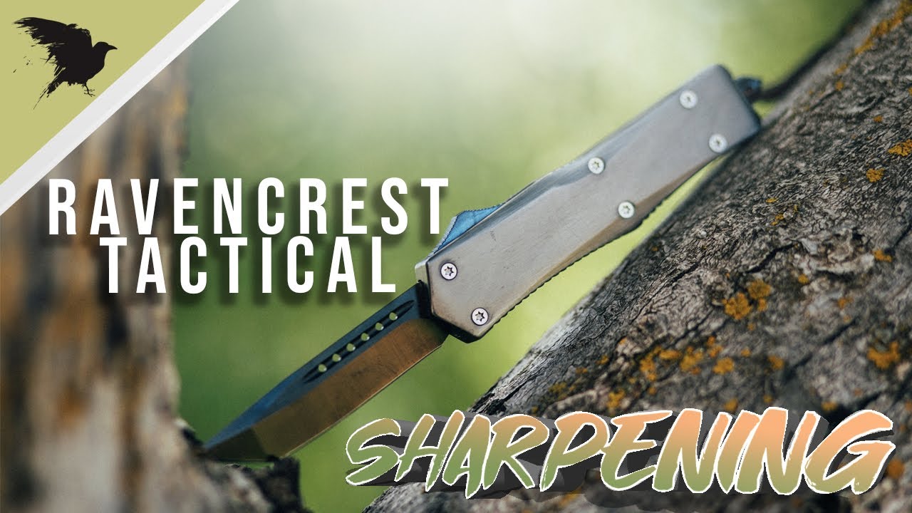 RavenCrest Tactical Knife Sharpening - YouTube