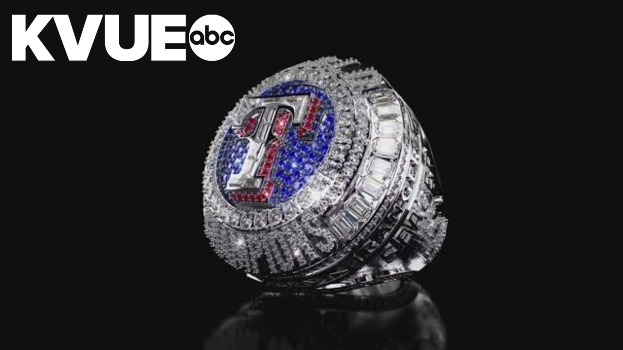 Here's a look at the Texas Rangers' World Series rings - YouTube