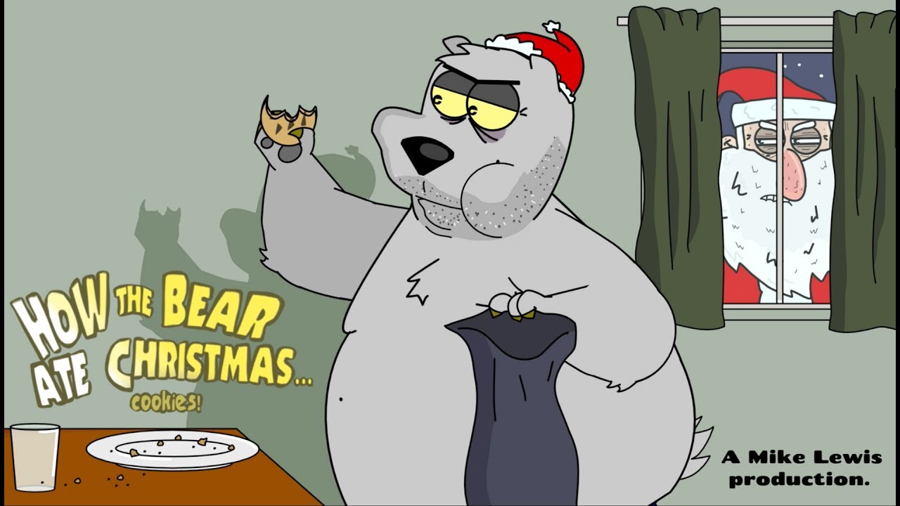 How the Bear Ate Christmas...cookies. - YouTube