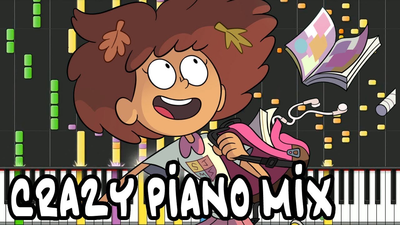 Crazy Piano Mix! AMPHIBIA THEME - YouTube