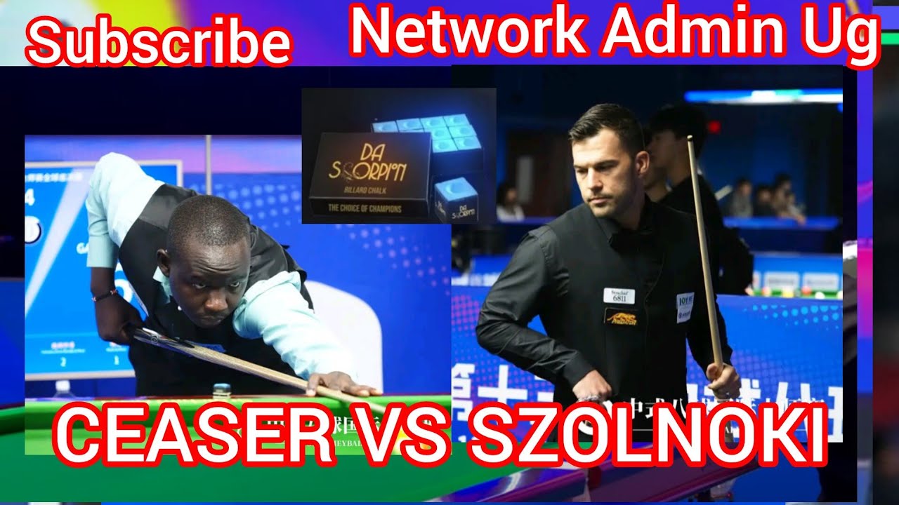 CEASER CHANDIGA 🇺🇬 Vs SZOLNOKI 🇭🇺 RACE TO 13 HAYBALL MASTERS CHINA 2025 ...