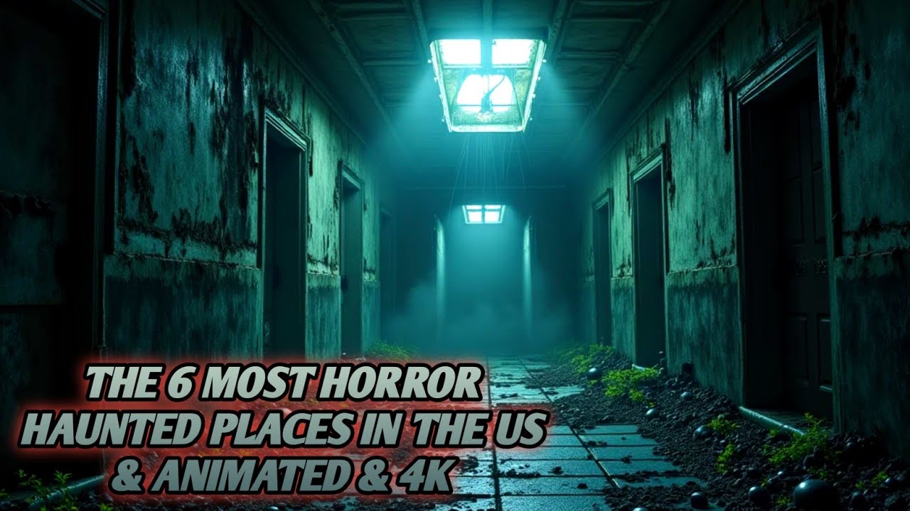 The 6 Most horror Haunted Places in the US || Horror Movie || Animated ...