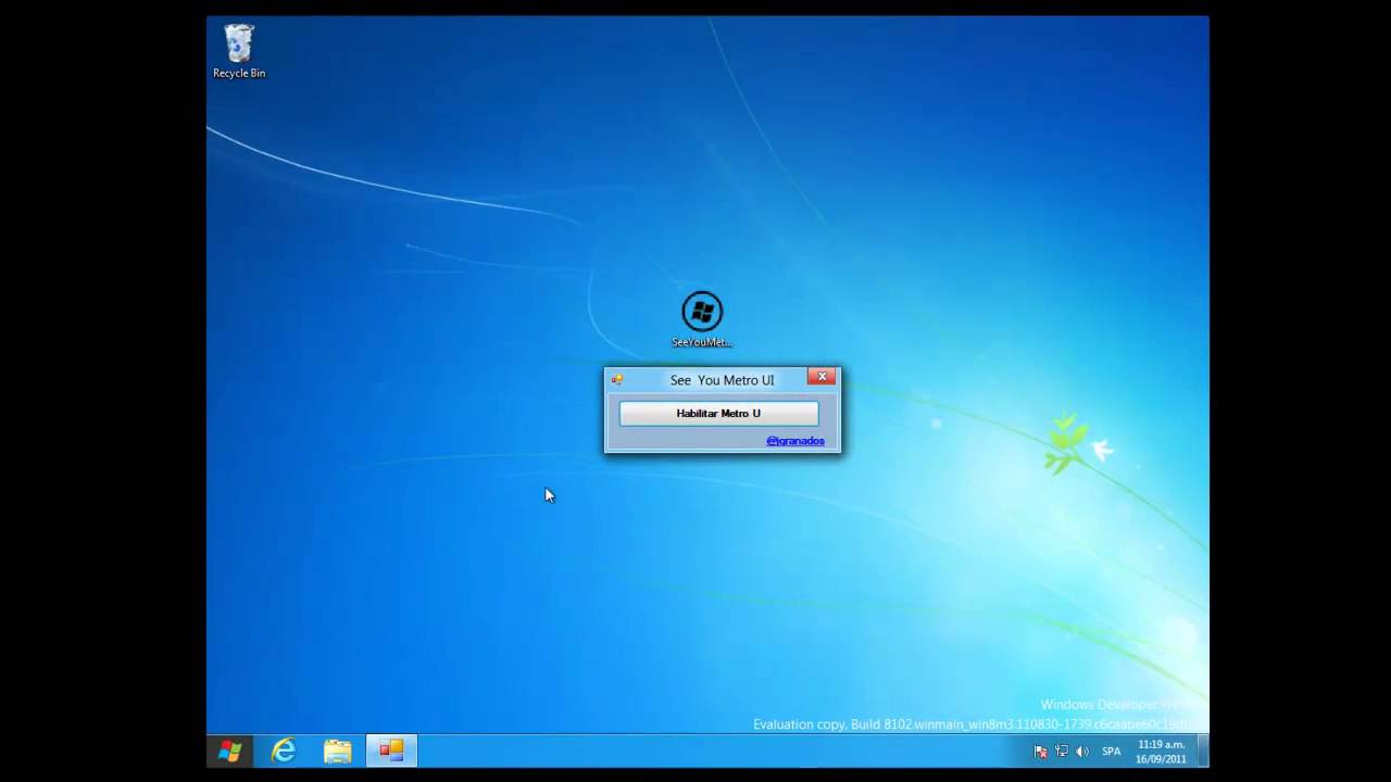 Windows 8 See You Metro UI: Enable and Disable Metro, Start Menu and ...