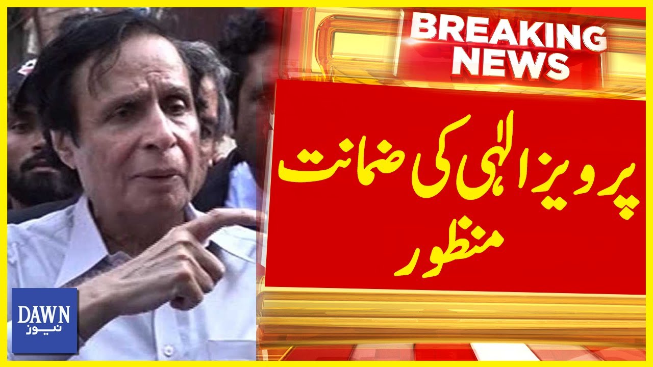 Pervaiz Elahi Ki Zamanat Manzoor | Breaking News | Dawn News - YouTube