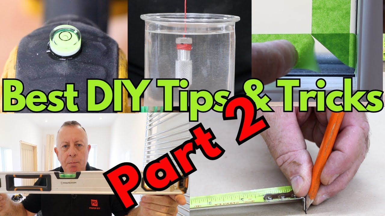 My Favourite Top 10 DIY Tips and Tricks - Part 2 - YouTube