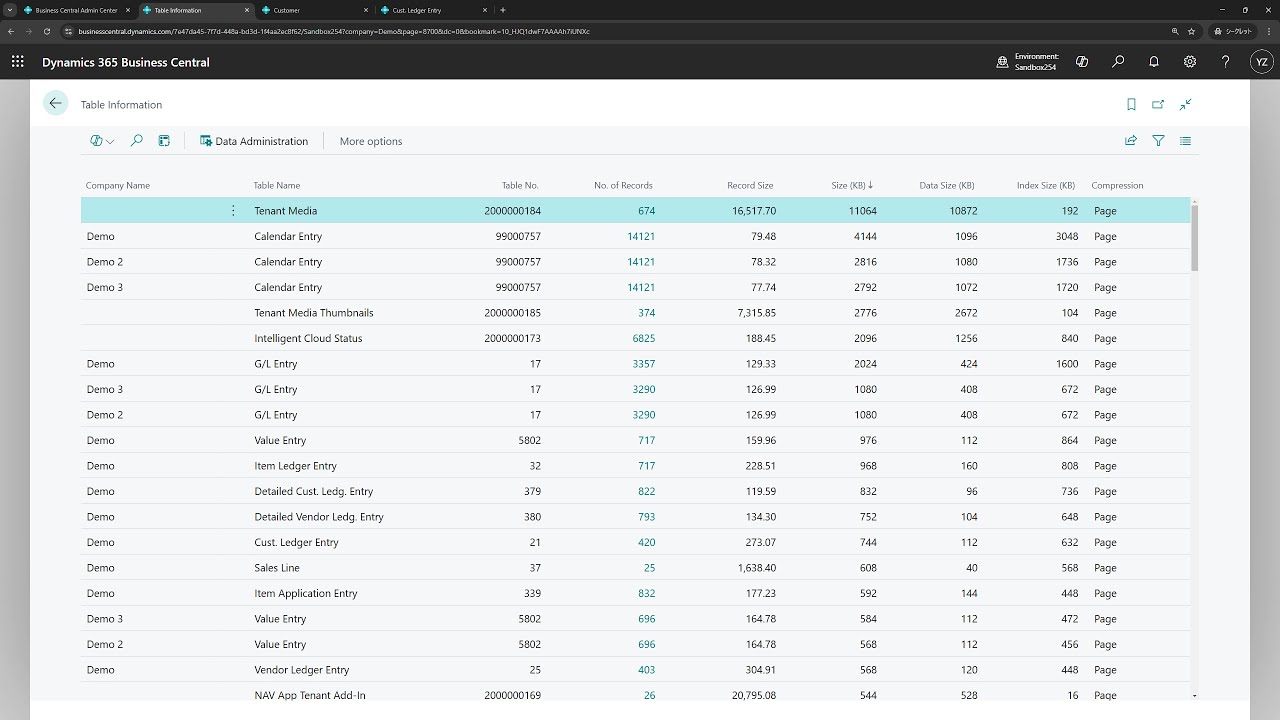 Business Central short video: View/Open a table from 8700 Table ...