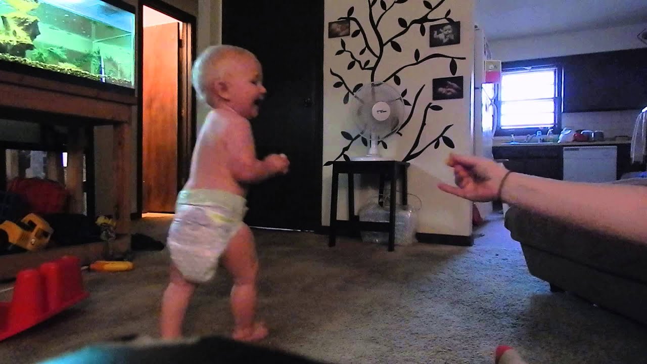 Every diaper change! - YouTube