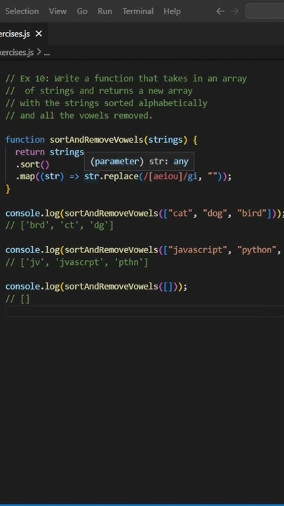 javascript sorting #coding # javascript - YouTube