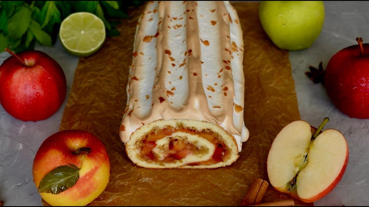 🍎 THE MOST DELICIOUS AND QUICK APPLE ROLL ! 🍎 It melts in your mouth ...