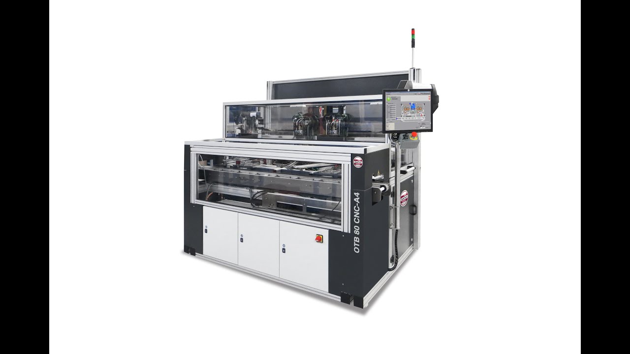OTB 80 CNC A4 - YouTube