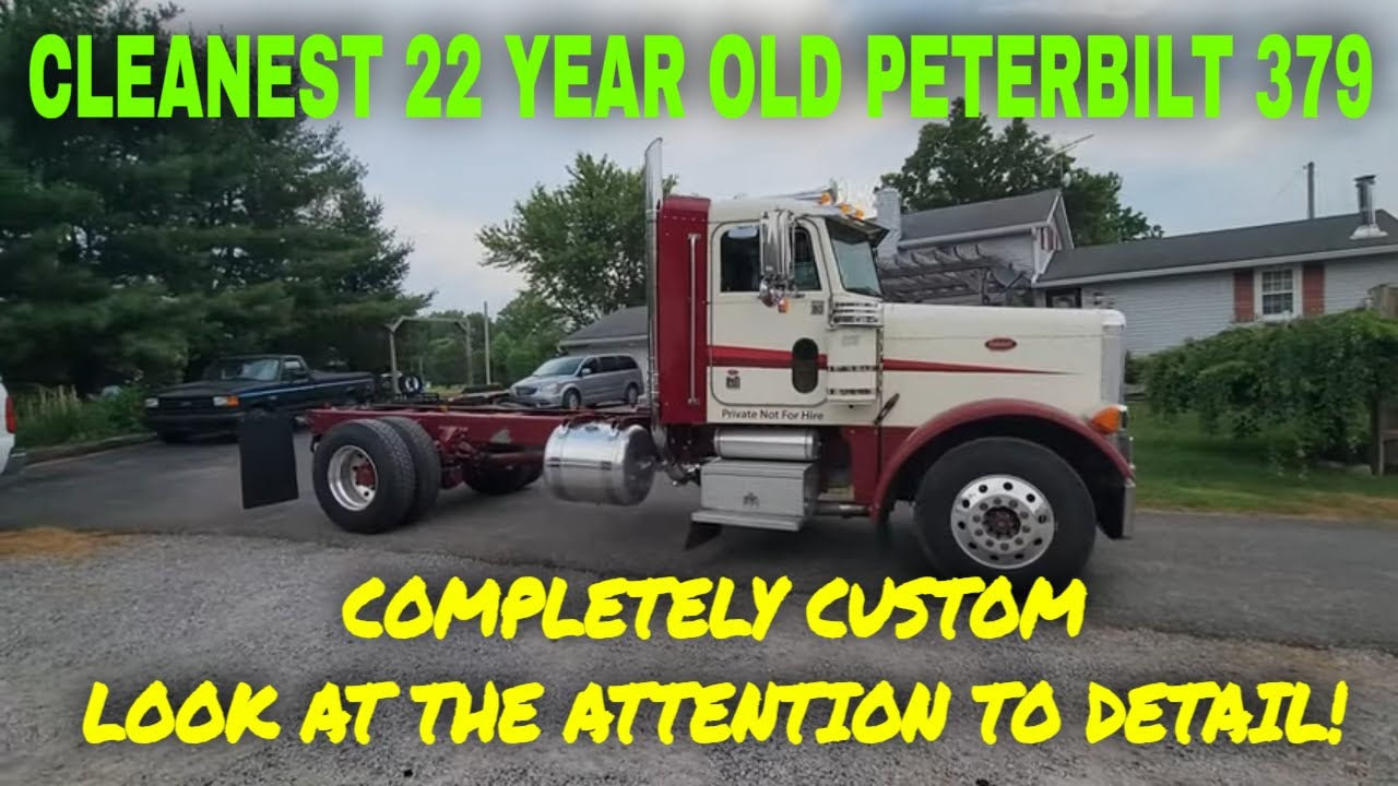NEIL'S 2002 PETERBILT 379 COMPLETELY CUSTOME BUILD! - YouTube