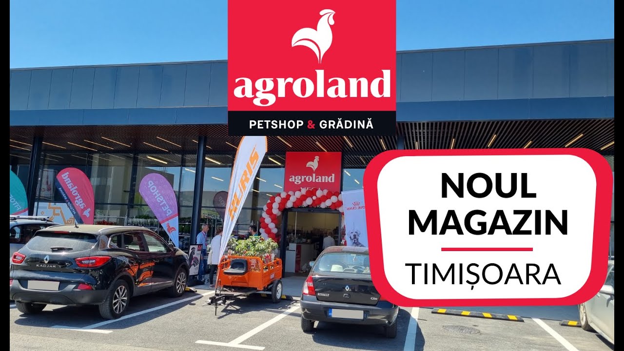 Agroland MEGA Timisoara - Petshop si Gradina - Magazin NOU - YouTube