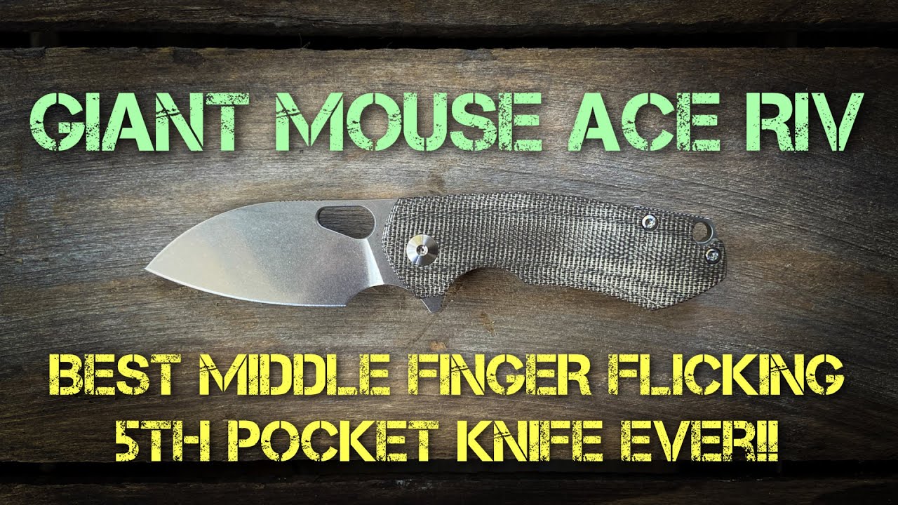 Giant Mouse Ace Riv - Full Review!! The best middle finger flicking ...