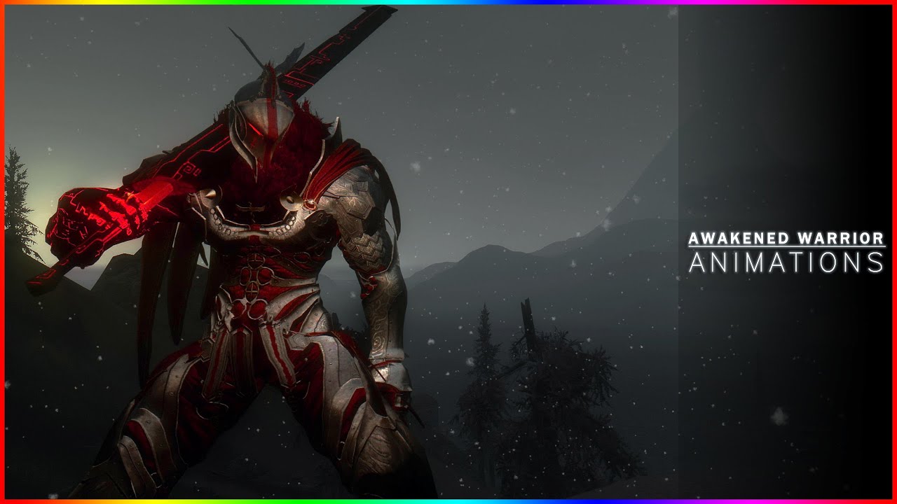 Awakened Warrior Greatsword Animations for Skyrim. - YouTube