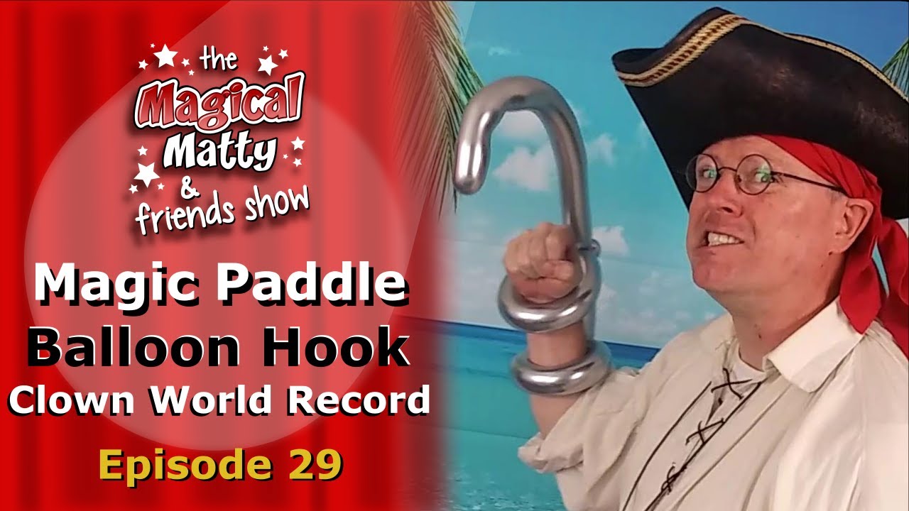 29: Mime Fishing | Clown Sets World Record | Fun Magic Paddle | Pirate ...