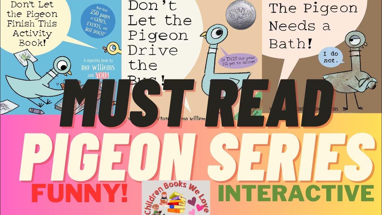 The Pigeon series | Mo Willems-Funny & Interactive Must-have books # ...