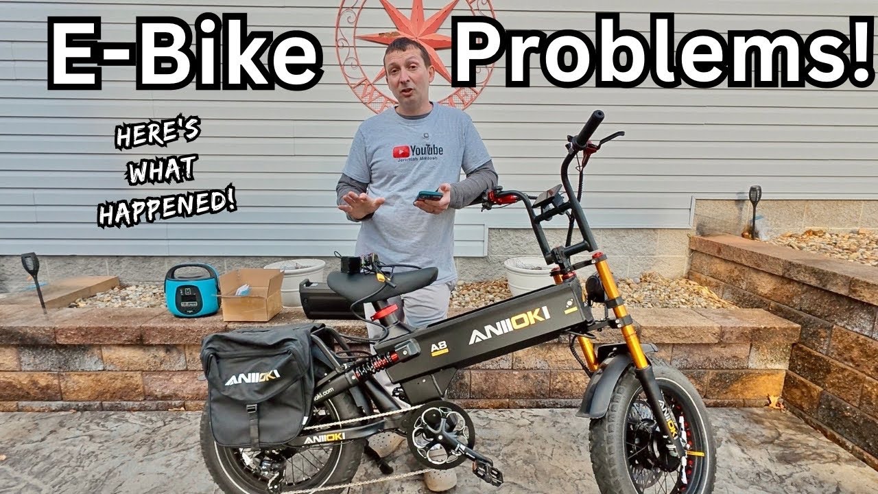 Anioki Ebike Problems and my experience fixing it! - YouTube