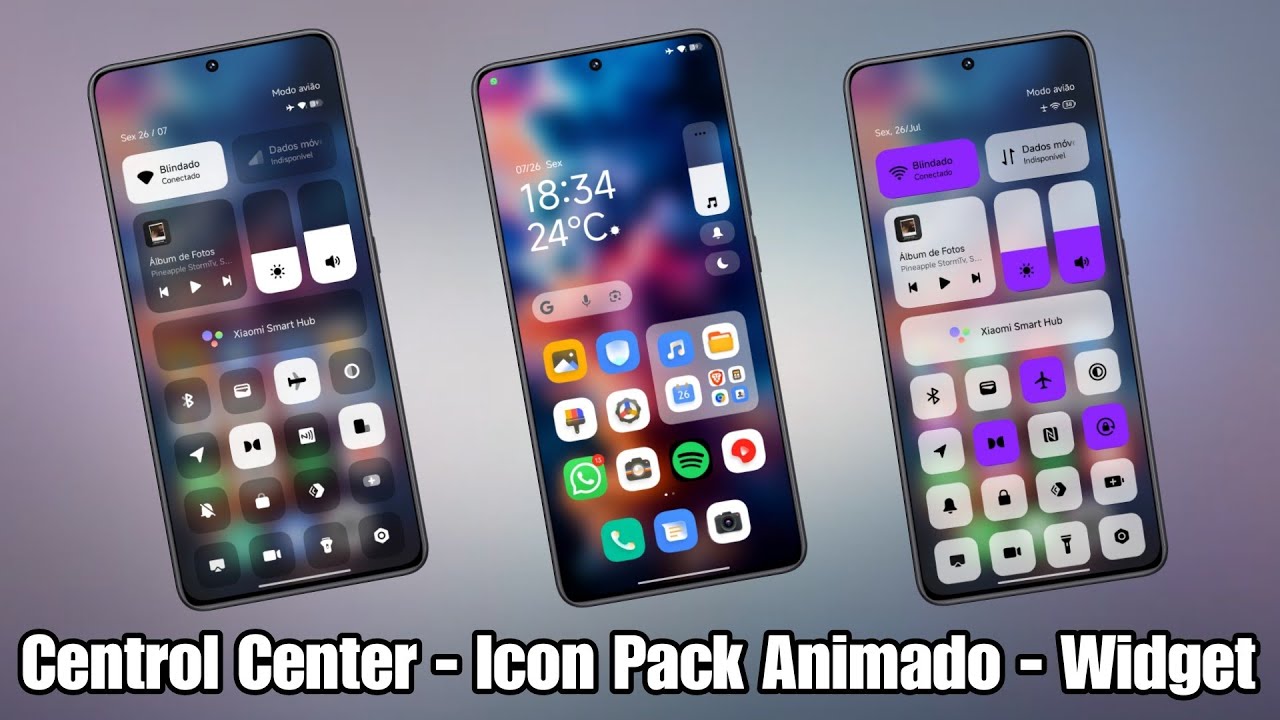 Corre pra Instalar 🤩 - Novos Temas HyperOS - Icon Pack Com Animações ...