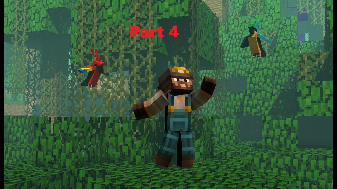 Let's play Minecraft - Part 4 - YouTube