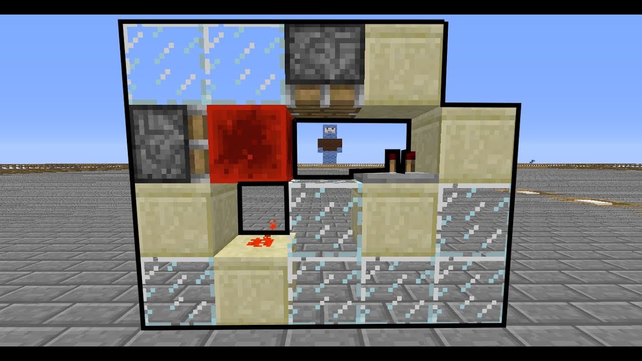 4x5x1 Wall BUD-switch working in 1.5 | Redstone with Fenno - YouTube