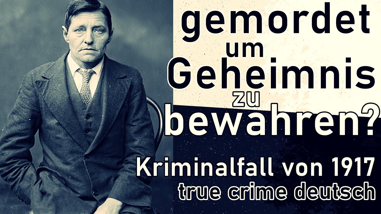 der Fall Harry Crawford/ Eugenia Falleni von 1917- true crime deutsch # ...