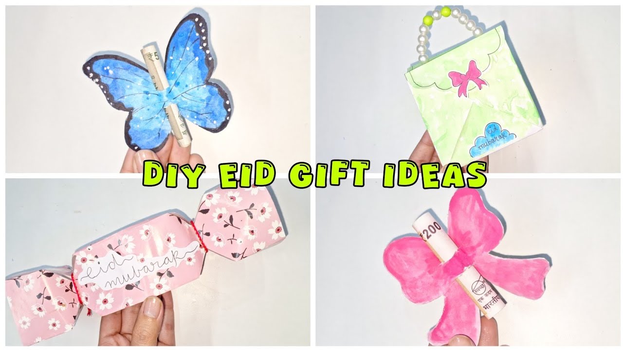 How to Make Eid Mubarak Greeting Card | DIY Eid Mubarak Gift Ideas ...