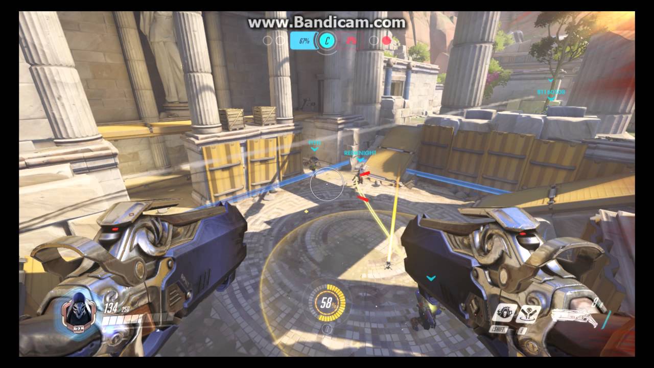 Overwatch Reaper Gameplay - YouTube