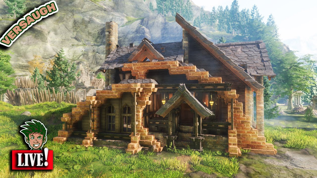 Enshrouded - Building a Tavern (Day 6) - YouTube