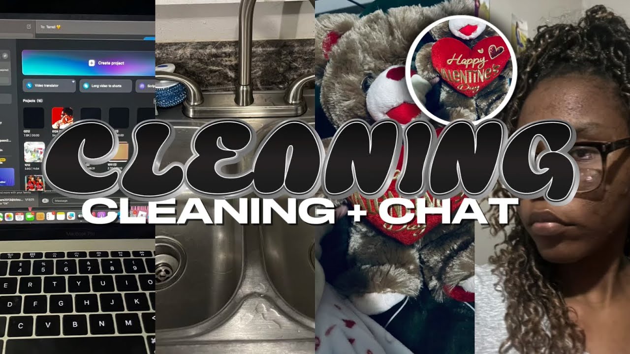 CLEANING VLOG🧽 | cleaning, chatting, relationships chat - YouTube