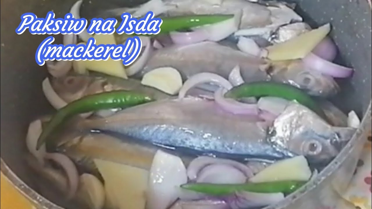 Paksiw na Isda /Mackerel fish / Panlasang Pinoy - YouTube