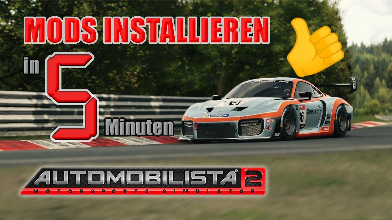 Automobilista 2 I Mods Installieren in 5 Minuten - YouTube