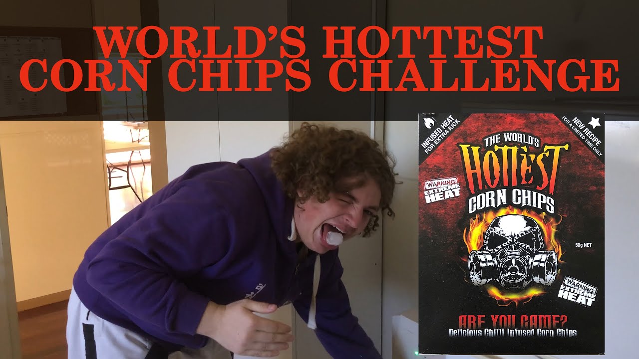 World's Hottest Corn Chip Chilli Challenge Jai Full Cut - YouTube
