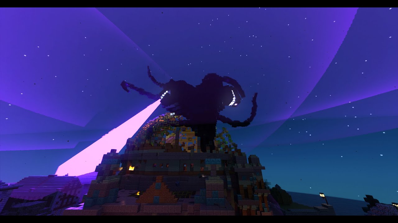 Decayed Reality Wither Storm Addon RTX update review! (Minecraft ...