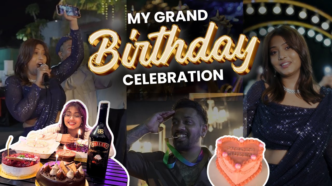 A Night to Remember! A Grand Birthday Celebration - YouTube