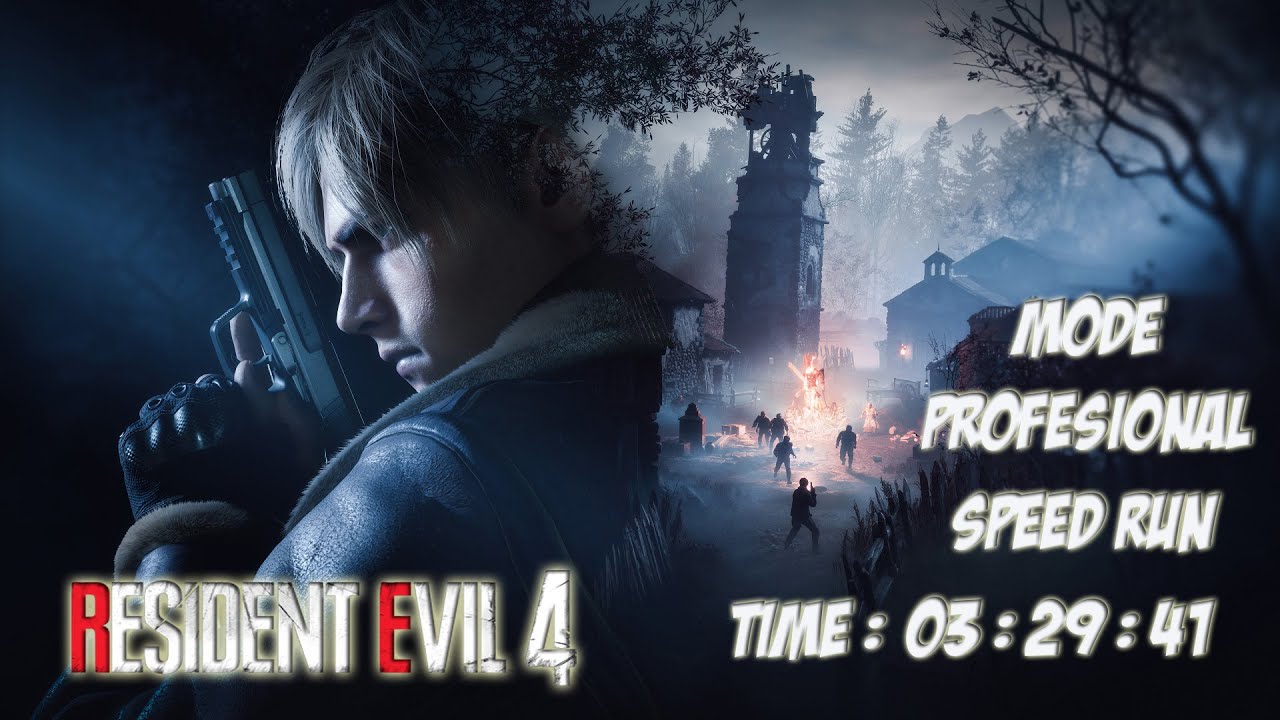 🔴 LIVE RESIDENT EVIL 4 REMAKE : SPEED RUN LAGI MODE PRO ANY % NO DIE ...