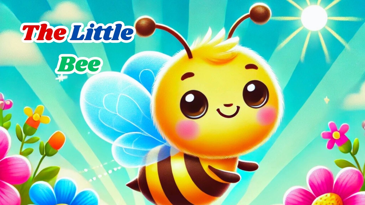 The Busy Little Bee 🐝🐝| The Bees Go Buzzing | Kids Song | Nursery ...