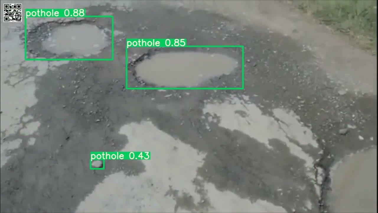 Pothole Detection - YOLOv5 - YouTube