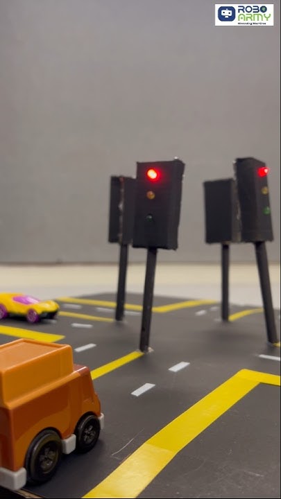 Diy Traffic Light Project Using Arduino Arduinoprojects Trafficlight Scienceproject Roboarmy