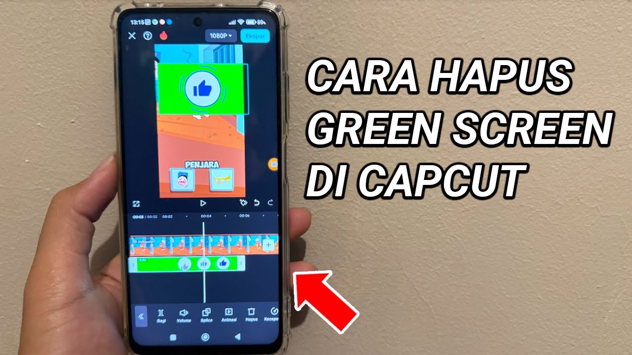 Cara Menghilangkan Green Screen Di Capcut HP Terbaru - YouTube