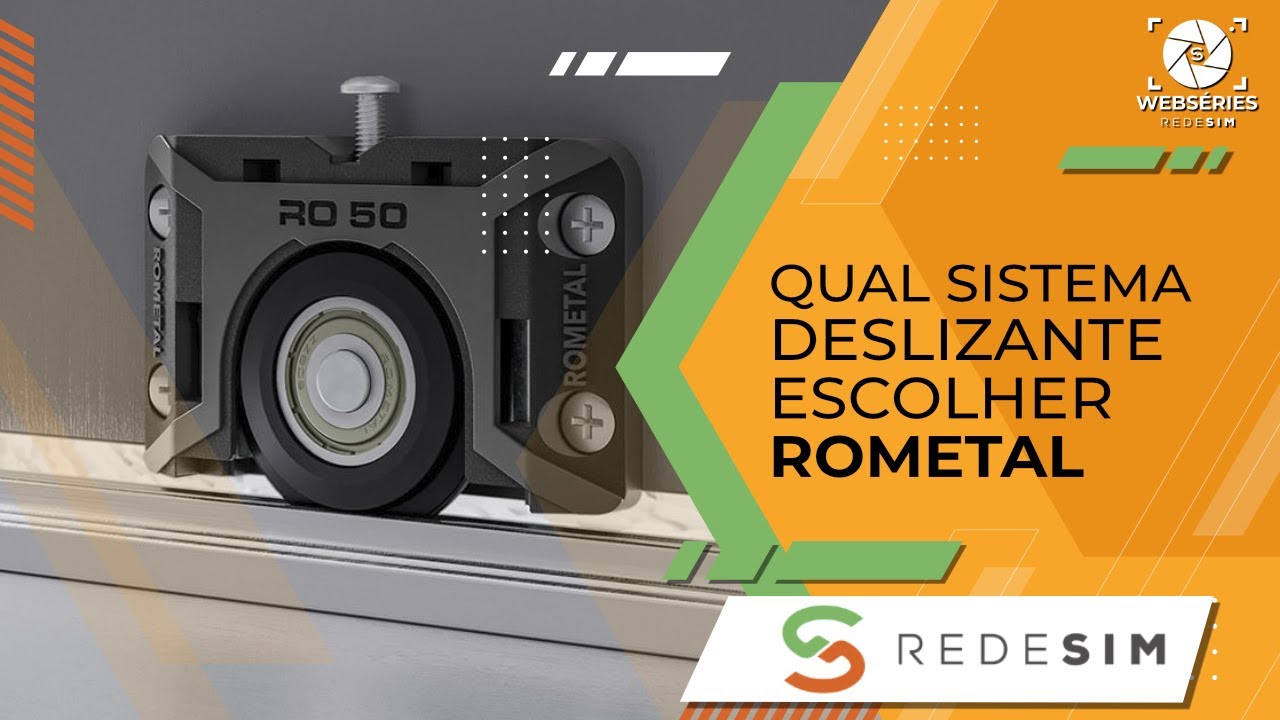 Sistemas Deslizantes da Rometal RO44 e RO50 - Qual Escolher? - YouTube