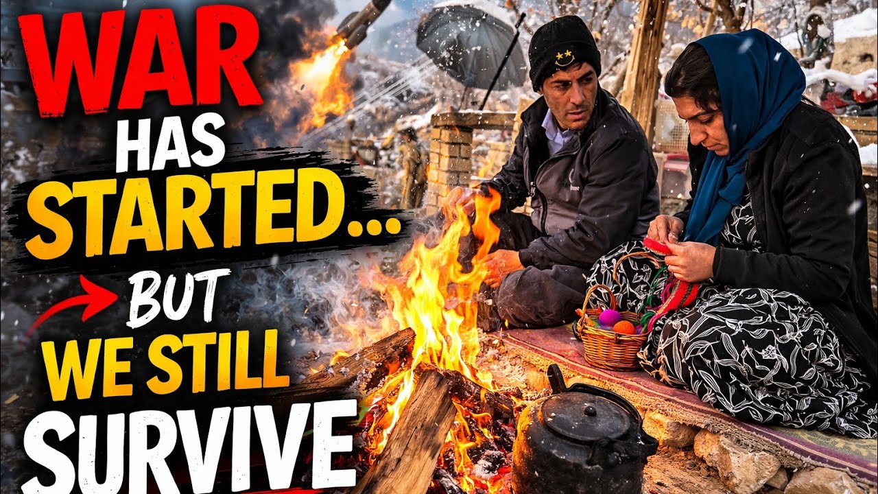 🔥 War Has Started… A Nomadic Couple Tries to Survive in the Frozen ...