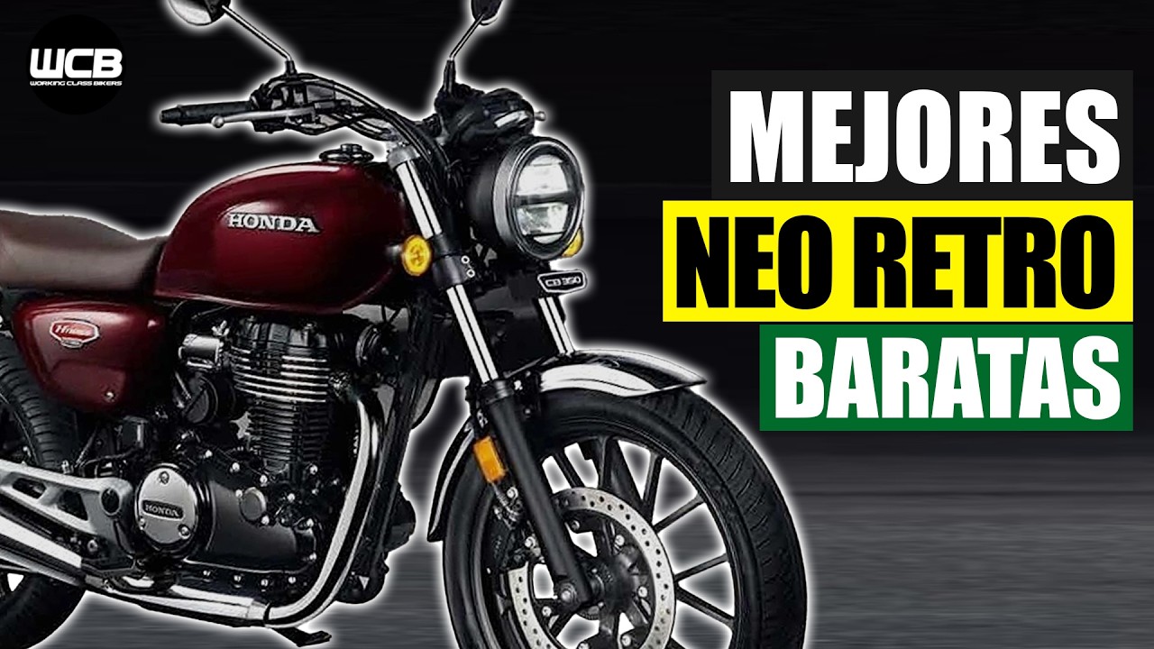 Las MEJORES MOTOS NEO RETRO por MENOS de 100 MIL PESOS - YouTube
