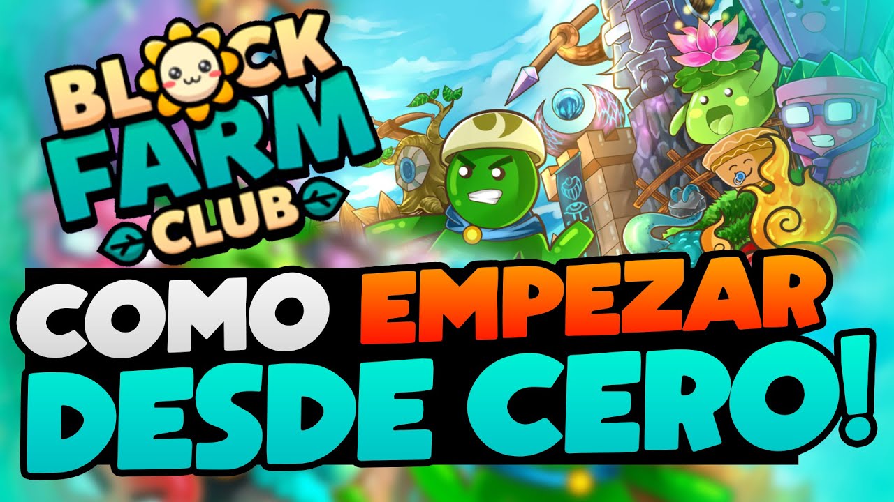GANA MAS DE $100 AL MES CON BLOCK FARM CLUB COMO EMPEZAR DESDE CERO ...